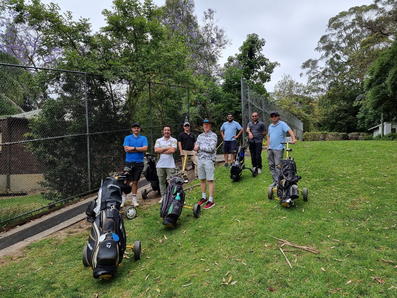 Alexys team tees off at Lane Cove - Alexys